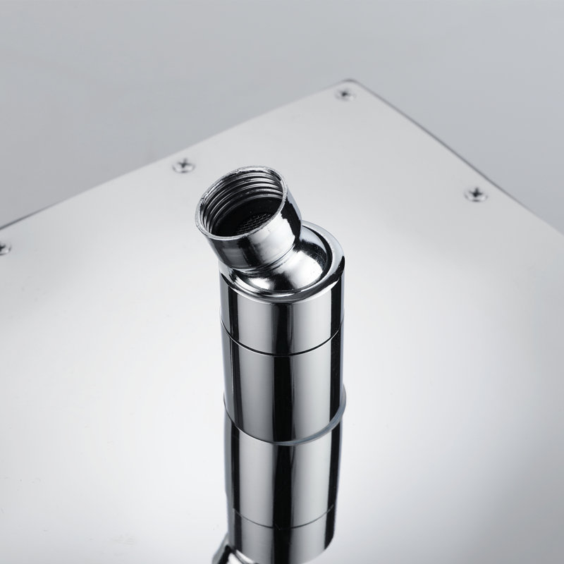 Supersonic Heuer Rain Fixed Shower Head With Temperature Based Led